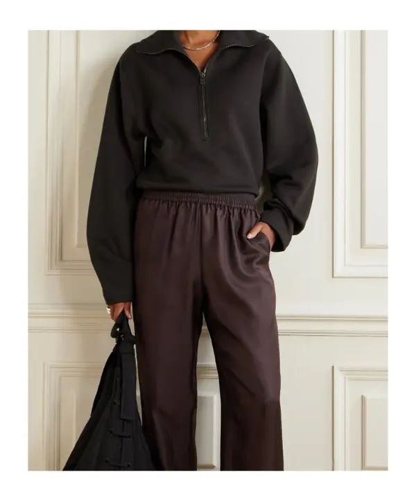 LEMAIRE Long-sleeved Half-zip Sweatshirt