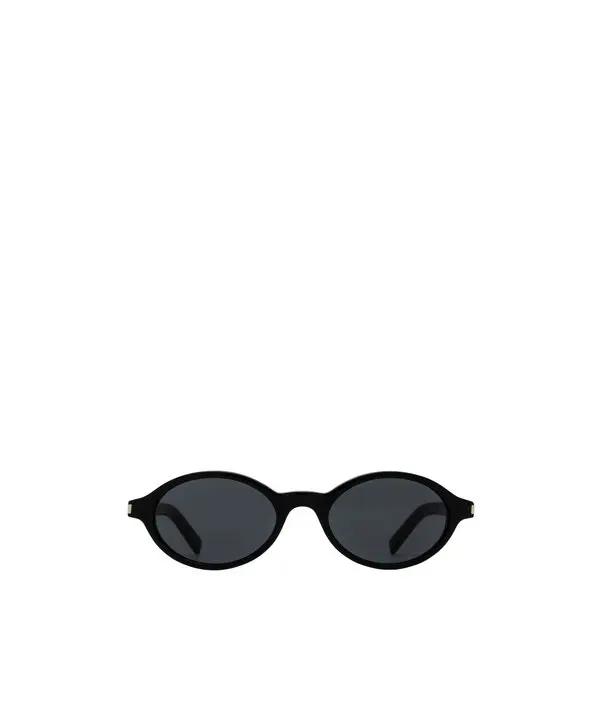 Saint Laurent Oval Frame Sunglasses - Black