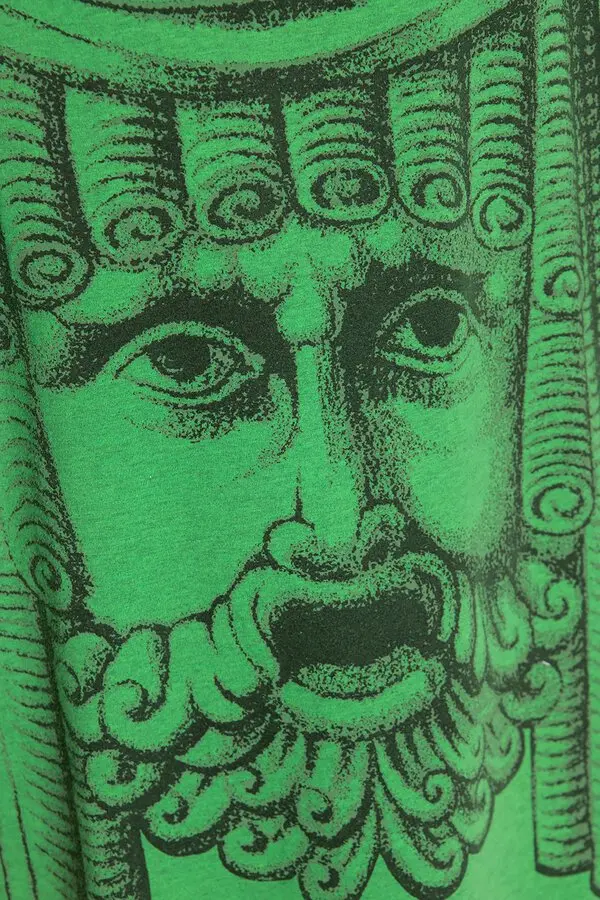 Versace La Maschera Print T-shirt