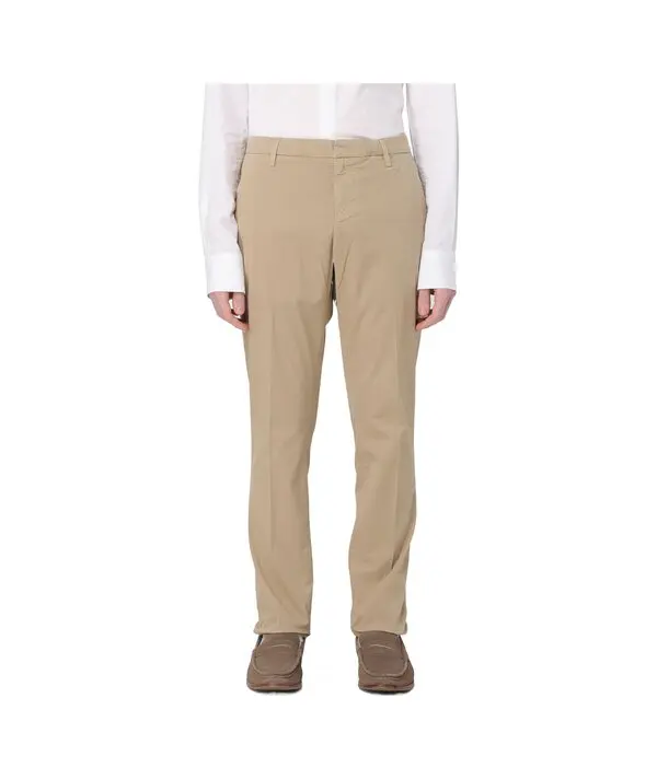 DONDUP Slim-cut Stretch Chino Trousers - Brown