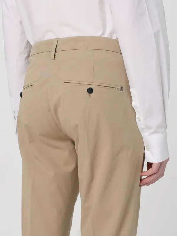 DONDUP Slim-cut Stretch Chino Trousers - Brown