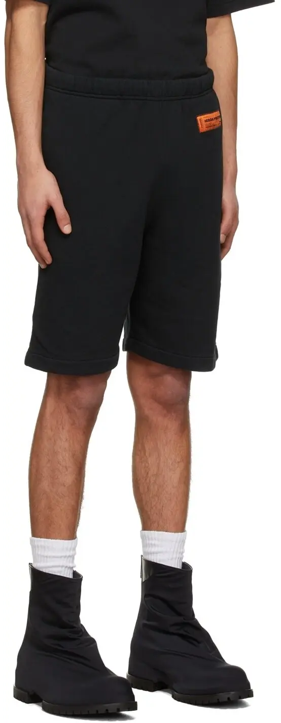 Heron Preston Logo Patch Bermuda Shorts