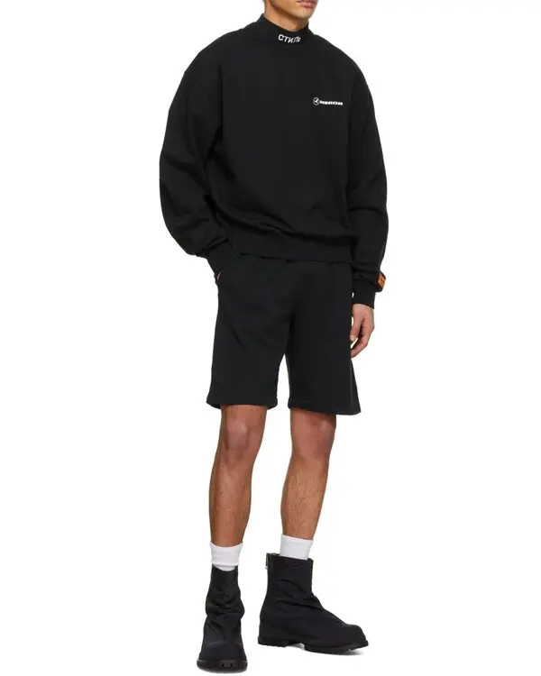 Heron Preston Logo Patch Bermuda Shorts