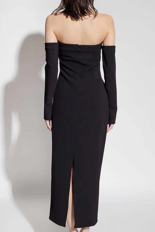 Cult Gaia Capri Off-the-shoulder Dress With Cut-out Detail