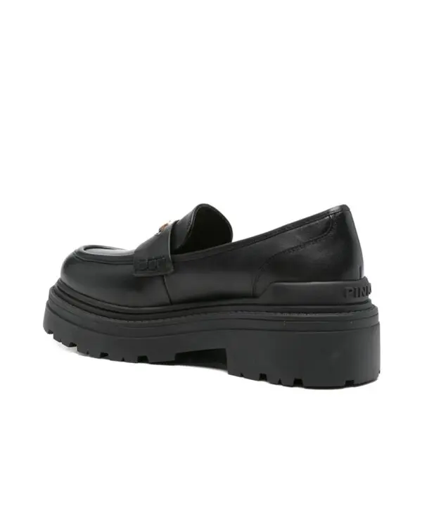 Pinko Round Toe Platform Loafers