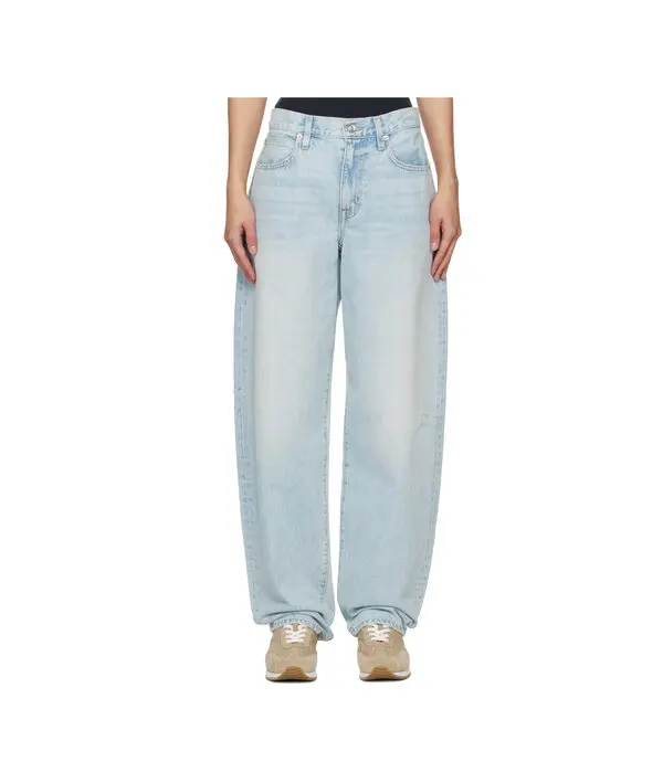 SLVRLAKE Mid-rise Ella Denim Trousers - Multicolor