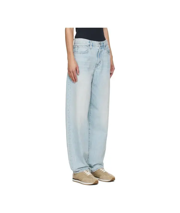 SLVRLAKE Mid-rise Ella Denim Trousers - Multicolor