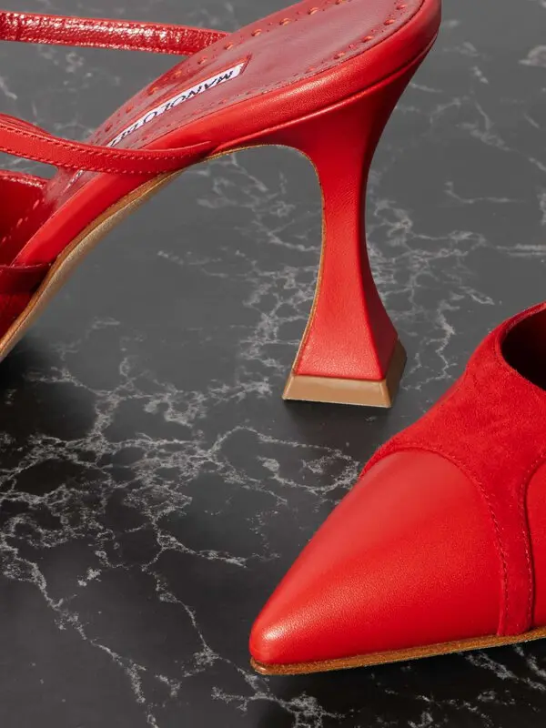 Manolo Blahnik Open-heeled Muller