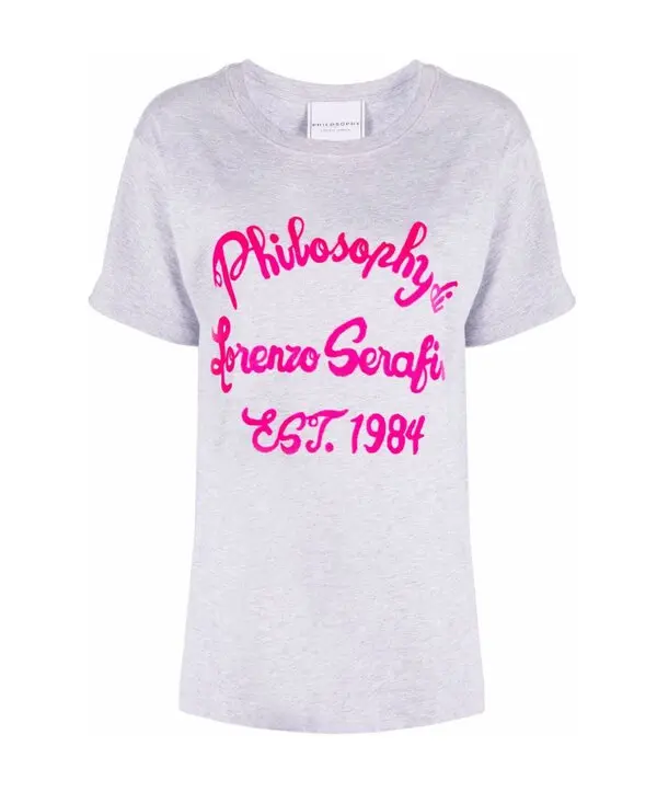 Philosophy Di Lorenzo Serafini Printed Logo T-shirt
