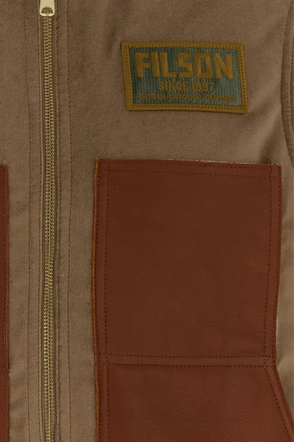 Junya Watanabe Zipped Waistcoat - Brown