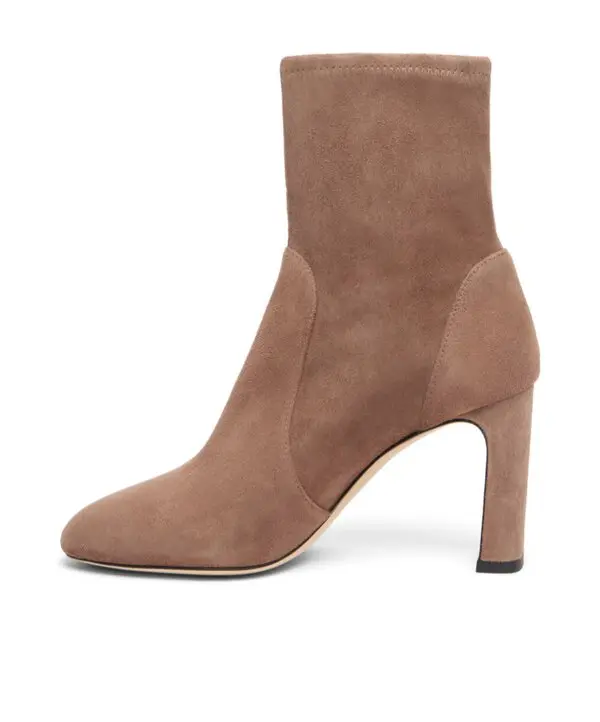 STUART WEITZMAN Babette 85 Bootie - Brown