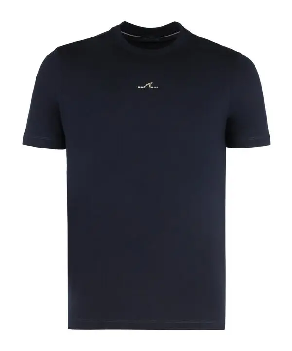 PAUL  SHARK Paul Shark Crew Neck Printed T-shirt