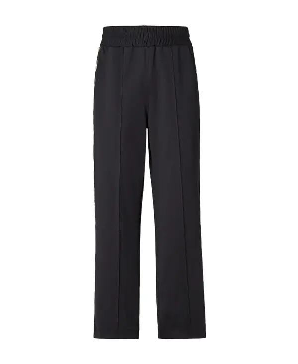 Gcds Logo Stripe Track Pants - Black