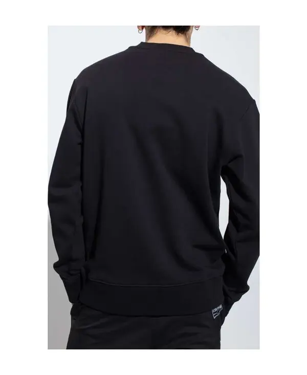 Versace Logo-print Crewneck Sweatshirt