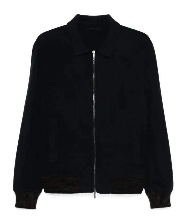 Peserico Zipper Long Sleeve Casual Jacket