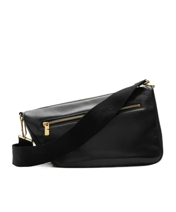 Burberry Shield Medium Shoulder Bag - Black