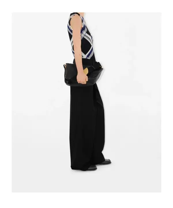 Burberry Shield Medium Shoulder Bag - Black