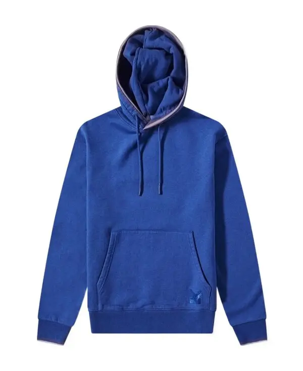 Maison Kitsuné Embroidered Hooded Sweater