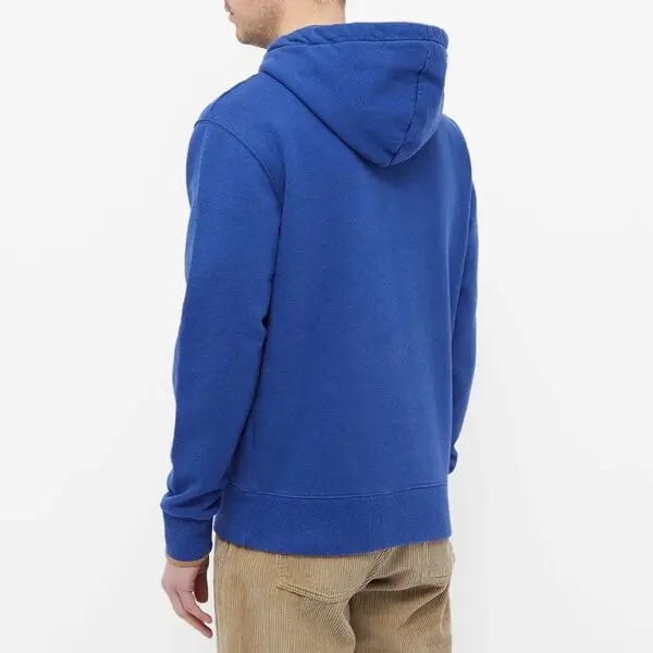 Maison Kitsuné Embroidered Hooded Sweater