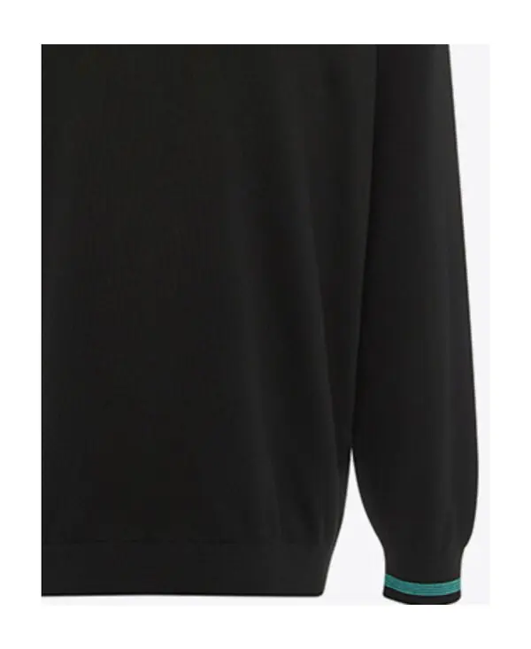 Hugo Boss Quarter Zip Sweater With Logo Detail