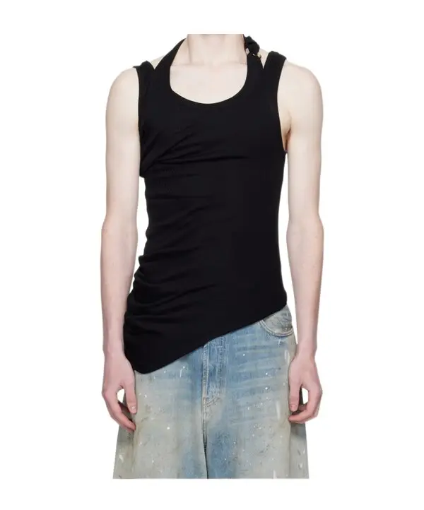 JEAN PAUL GAULTIER Twisted Double-layer Tank Top