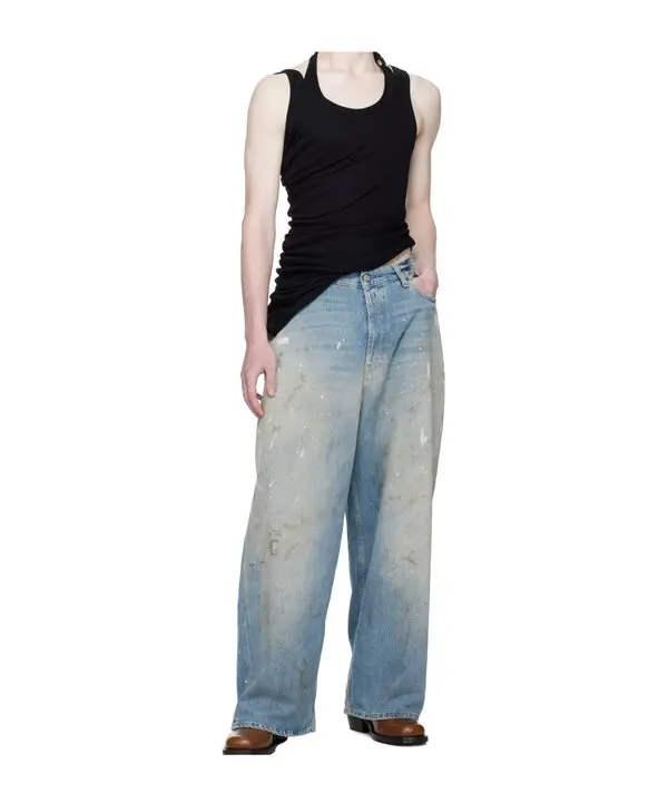 JEAN PAUL GAULTIER Twisted Double-layer Tank Top