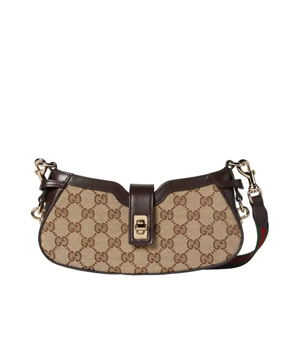Gucci Moon Side Mini Shoulder Bag - Brown
