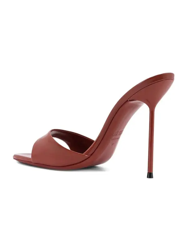 Paris Texas Round-toe High-heeled Sandals