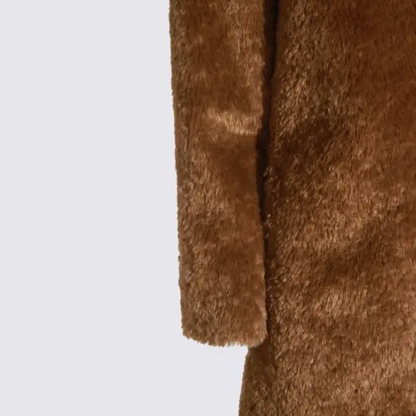Herno Fur Lapel Long Sleeve Coat