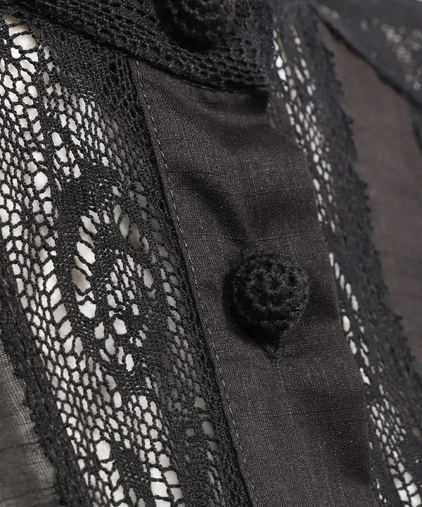 Zimmermann Halliday Cotton Shirt With Lace Detail