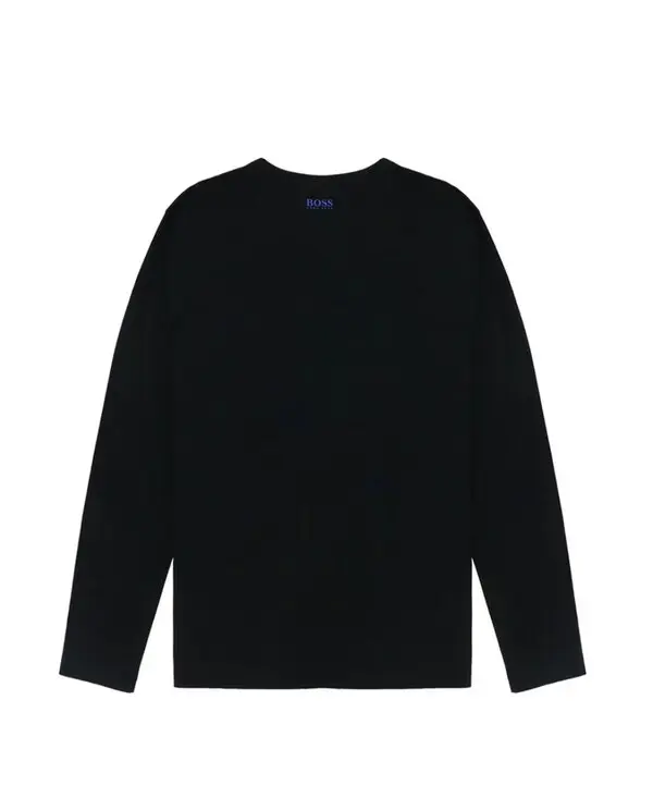 Hugo Boss T-shirt With Round Neck And Long Sleeves
