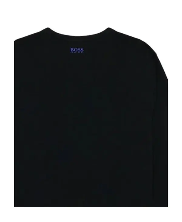Hugo Boss T-shirt With Round Neck And Long Sleeves