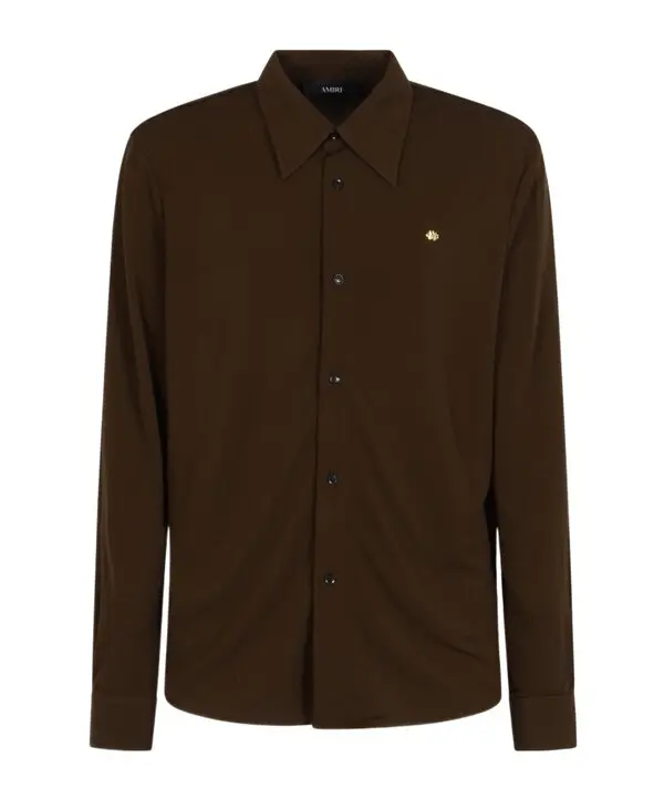 Amiri Logo Plaque Shirt - Black