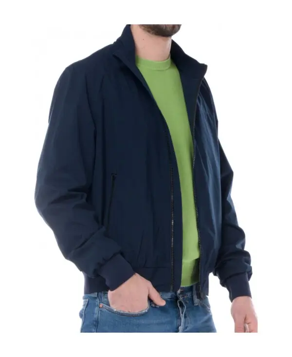 SAVE THE DUCK Long-sleeved Zip-up Jacket With Stand Collar