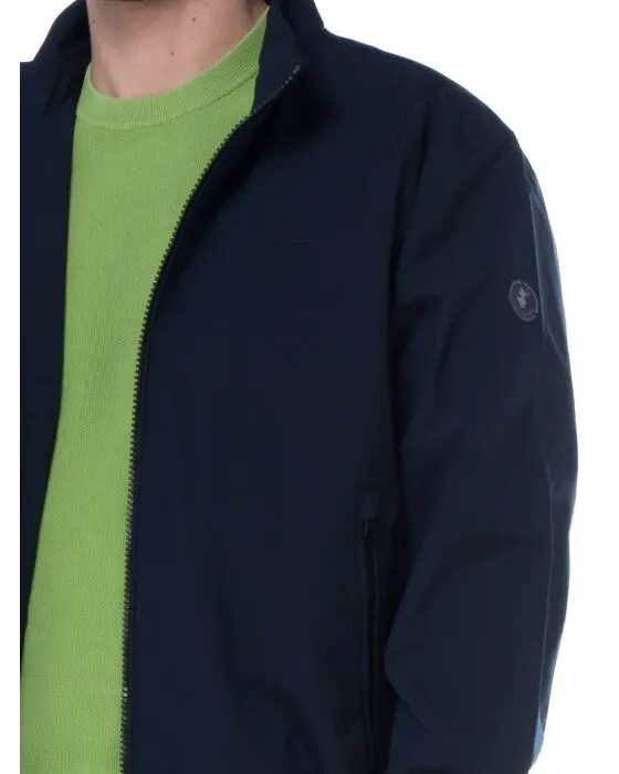 SAVE THE DUCK Long-sleeved Zip-up Jacket With Stand Collar