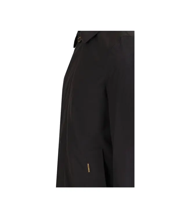 MOORER Vittorac Long Nylon Jacket - Black