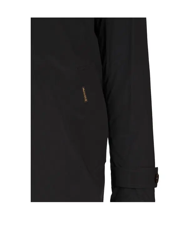 MOORER Vittorac Long Nylon Jacket - Black