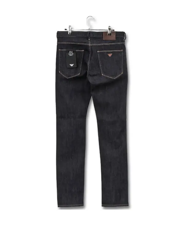 Emporio Armani Mid-rise Contrast Stitched Jeans