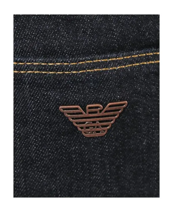 Emporio Armani Mid-rise Contrast Stitched Jeans