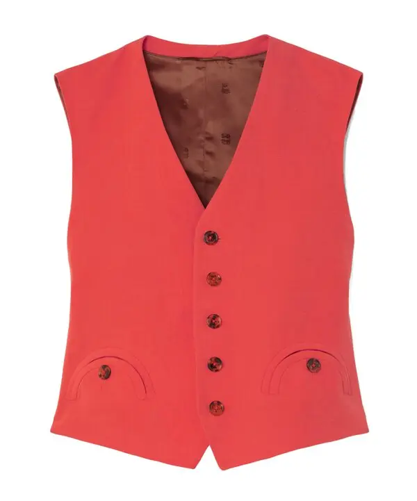 BLAZÉ MILANO Sleeveless Vest - Red