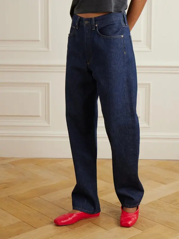 AGOLDE High Waist Straight Leg Jeans