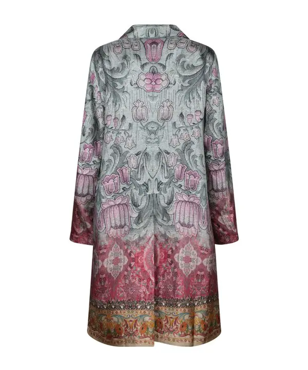 PIERRE-LOUIS MASCIA Printed Long Coat