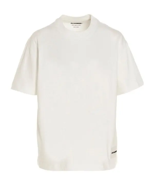JIL SANDER Round Neck Short Sleeve T-shirt - No