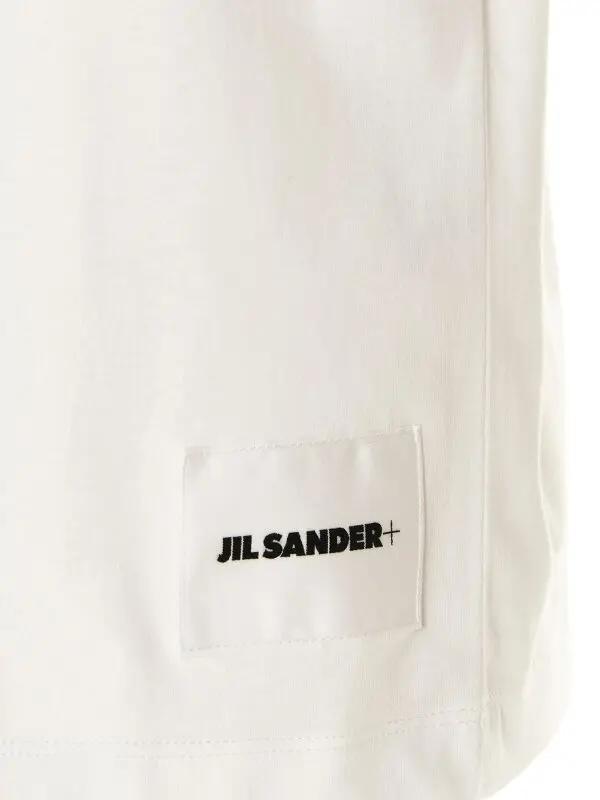 JIL SANDER Round Neck Short Sleeve T-shirt