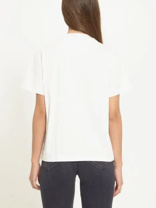 JIL SANDER Round Neck Short Sleeve T-shirt