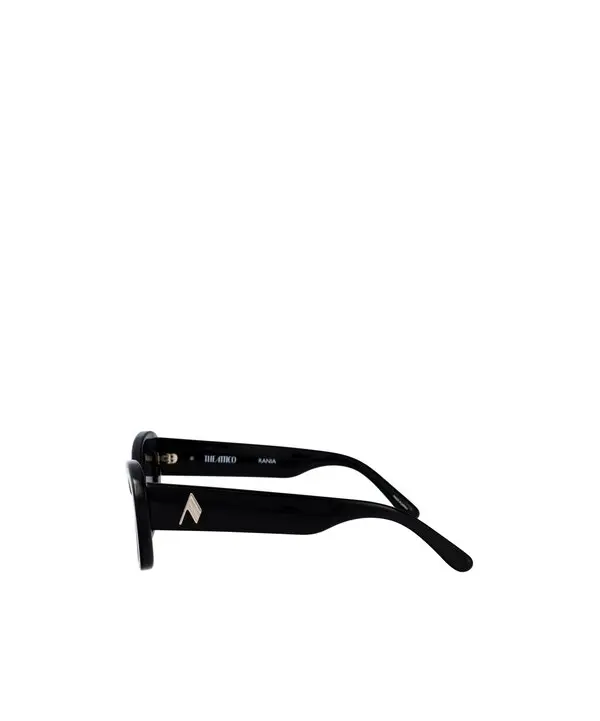 Attico Full Frame Sunglasses - Black/silver/grey