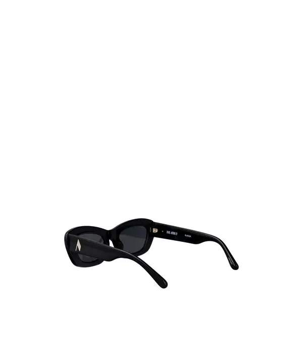 Attico Full Frame Sunglasses - Black/silver/grey