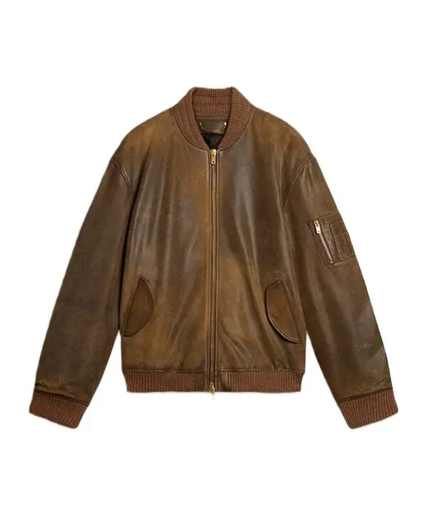 GOLDEN GOOSE Zip-up Bomber Jacket
