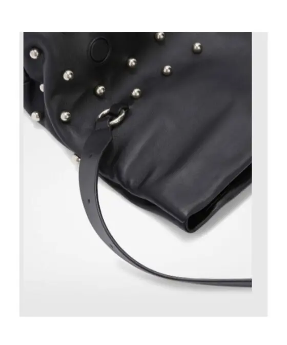 JIL SANDER Studded Roll Bag