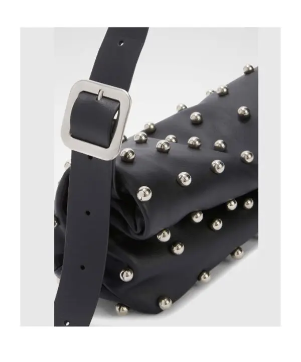 JIL SANDER Studded Roll Bag